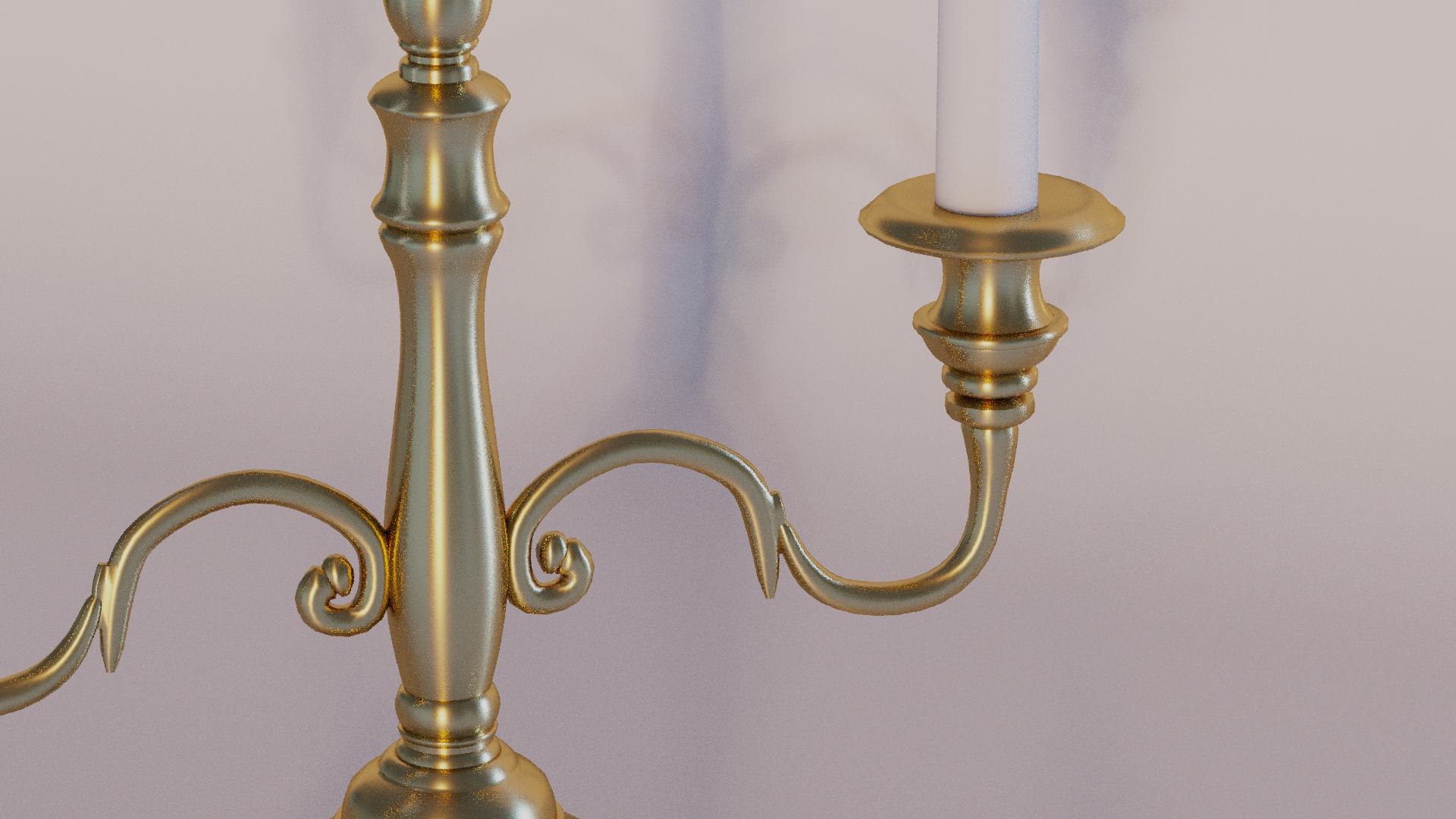 3D Candlestick Modern - TurboSquid 2023907