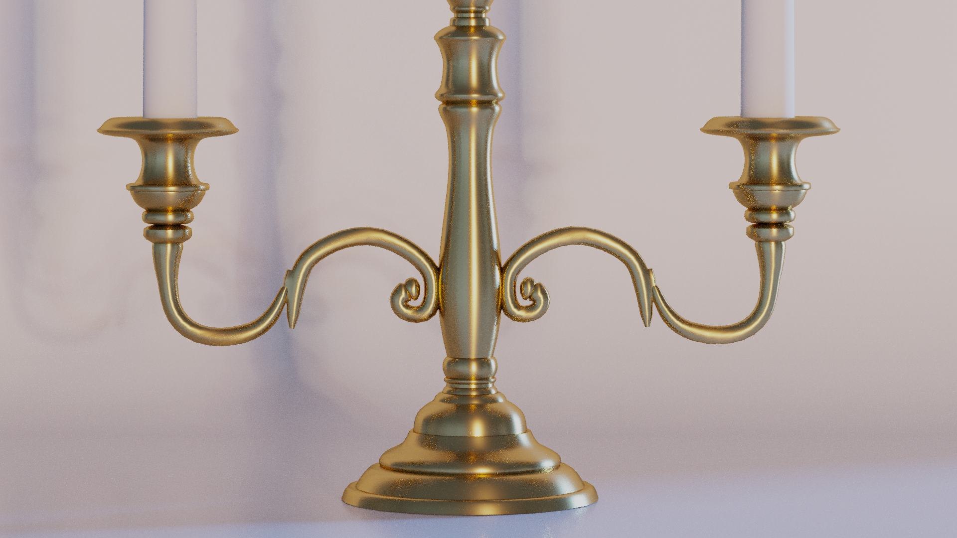 3D Candlestick Modern - TurboSquid 2023907