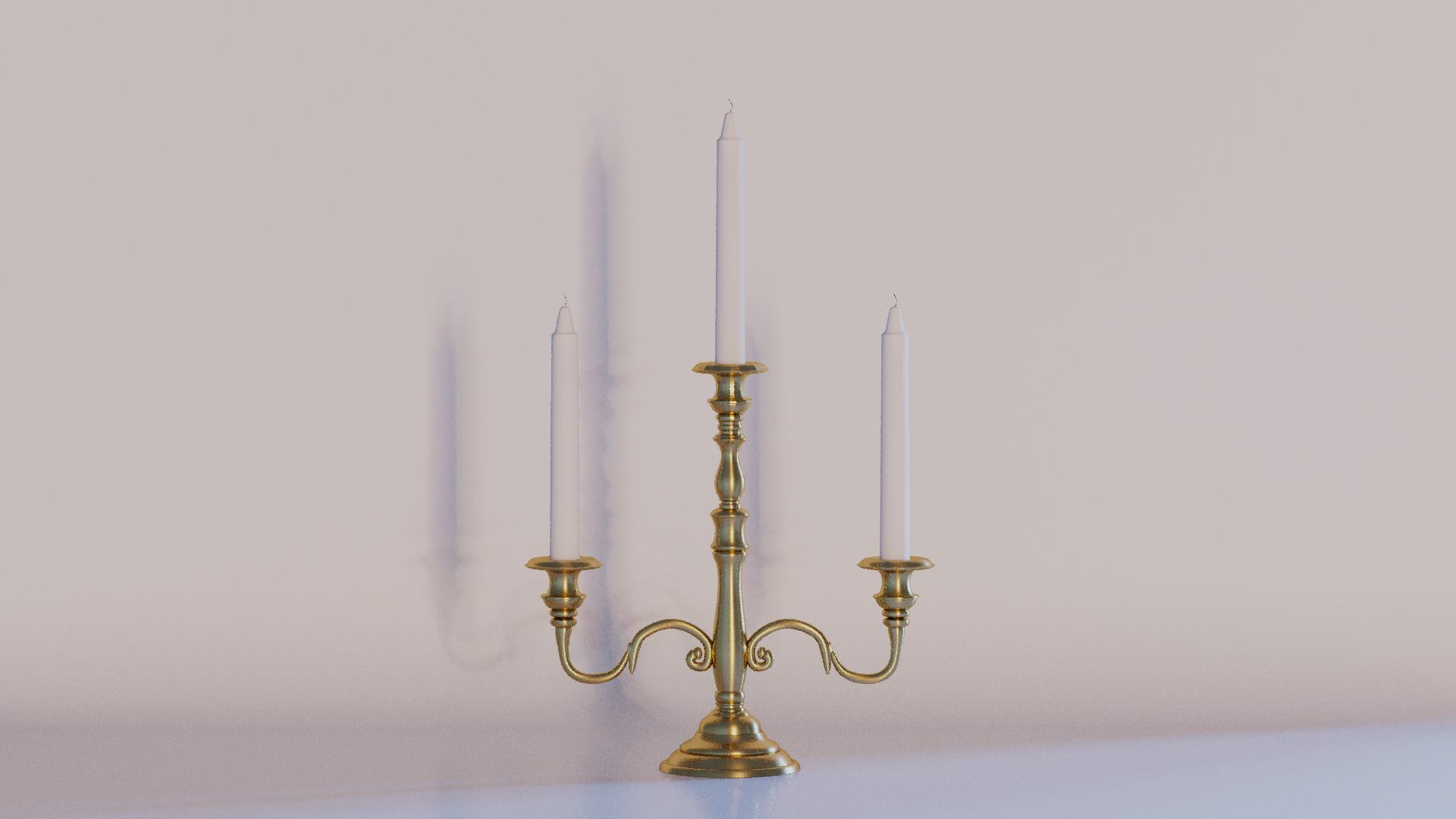 3D Candlestick Modern - TurboSquid 2023907