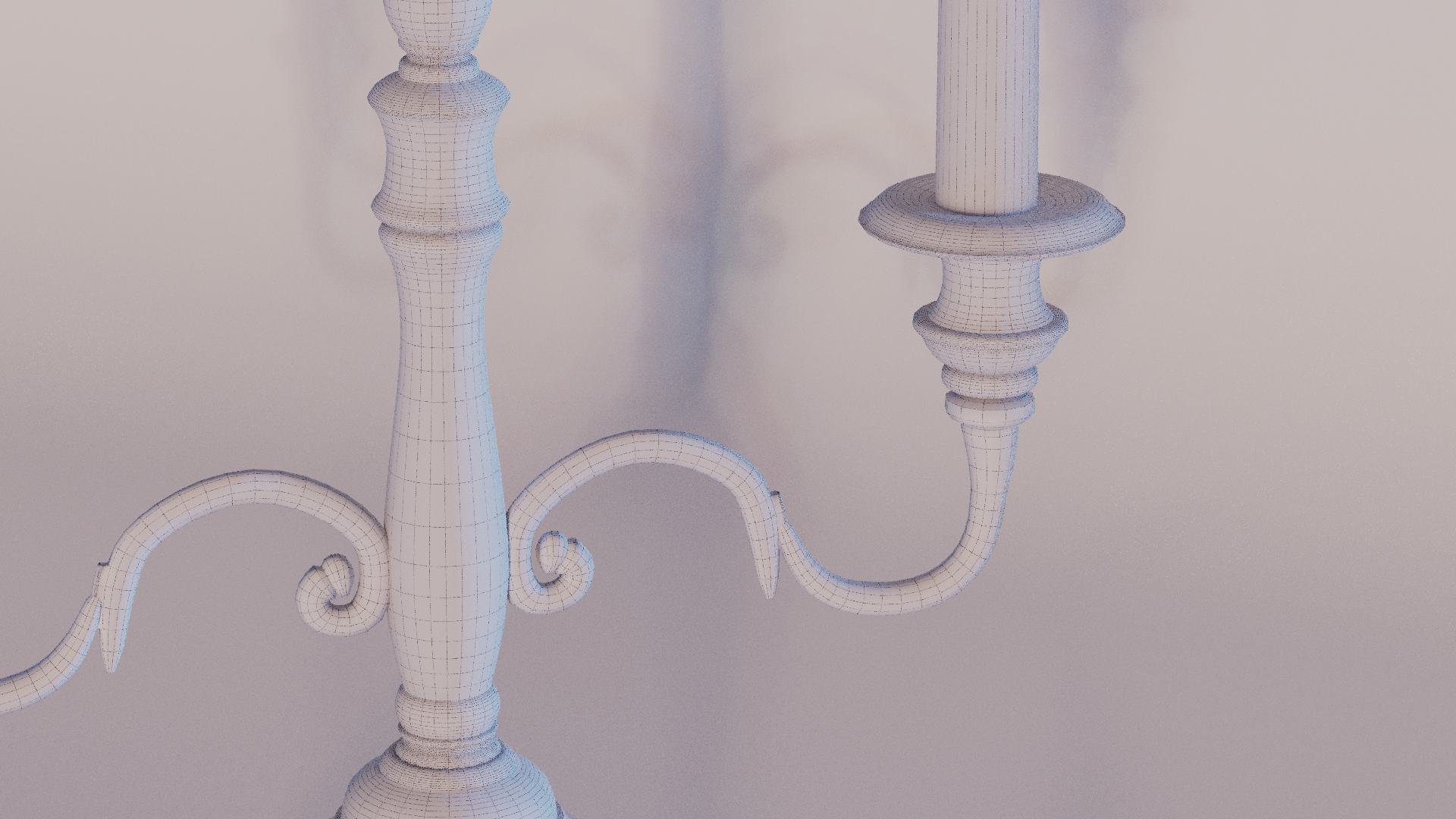 3D Candlestick Modern - TurboSquid 2023907