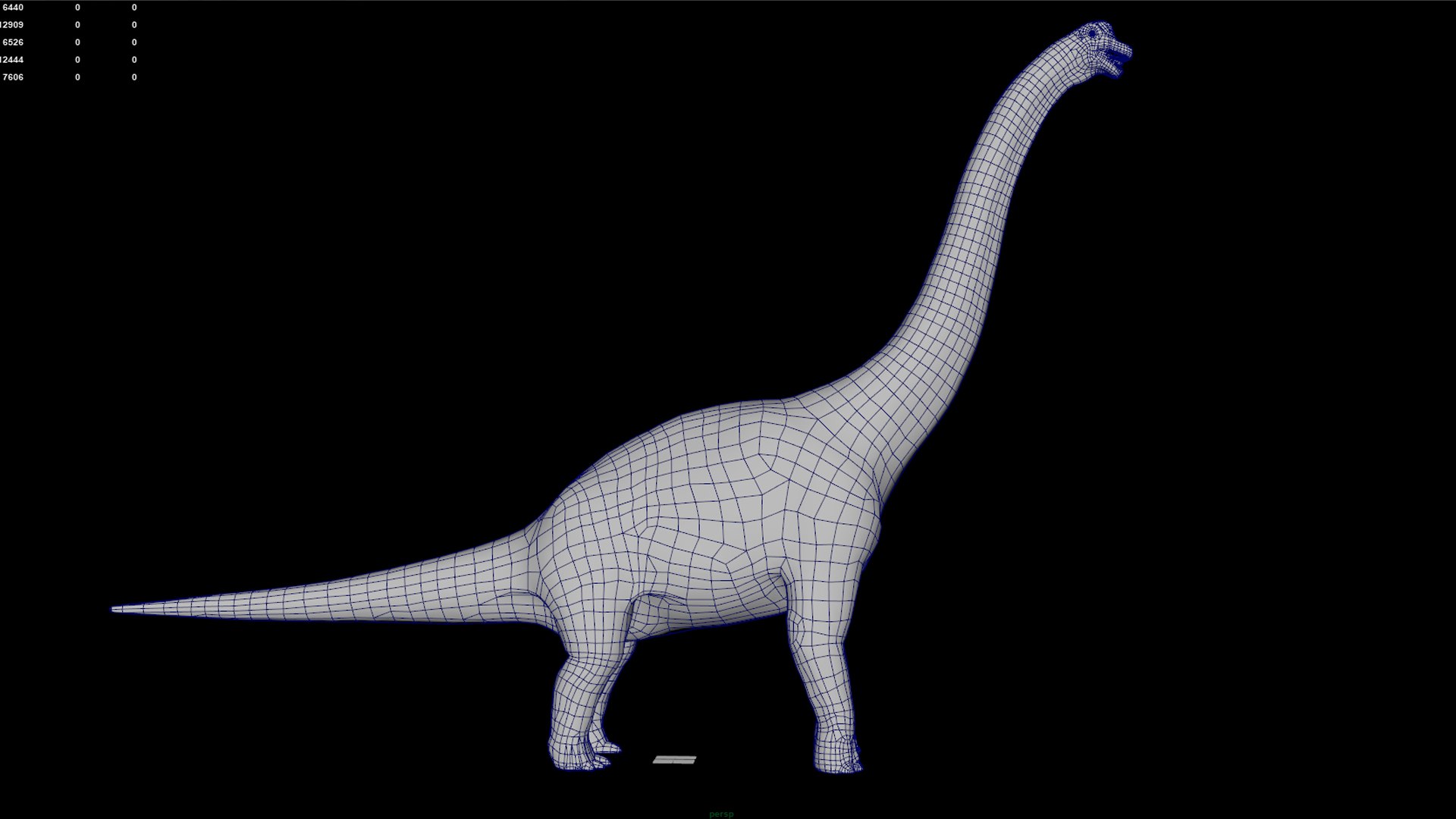 Brachiosaurus model - TurboSquid 2074466