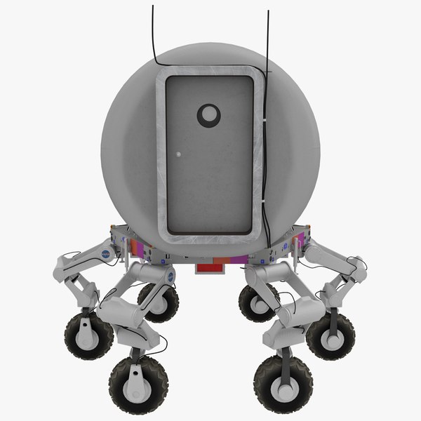 3d max nasa athlete robotic lunar rover
