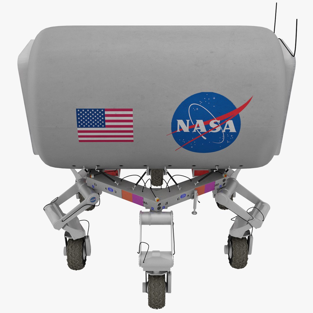 3d Max Nasa Athlete Robotic Lunar Rover