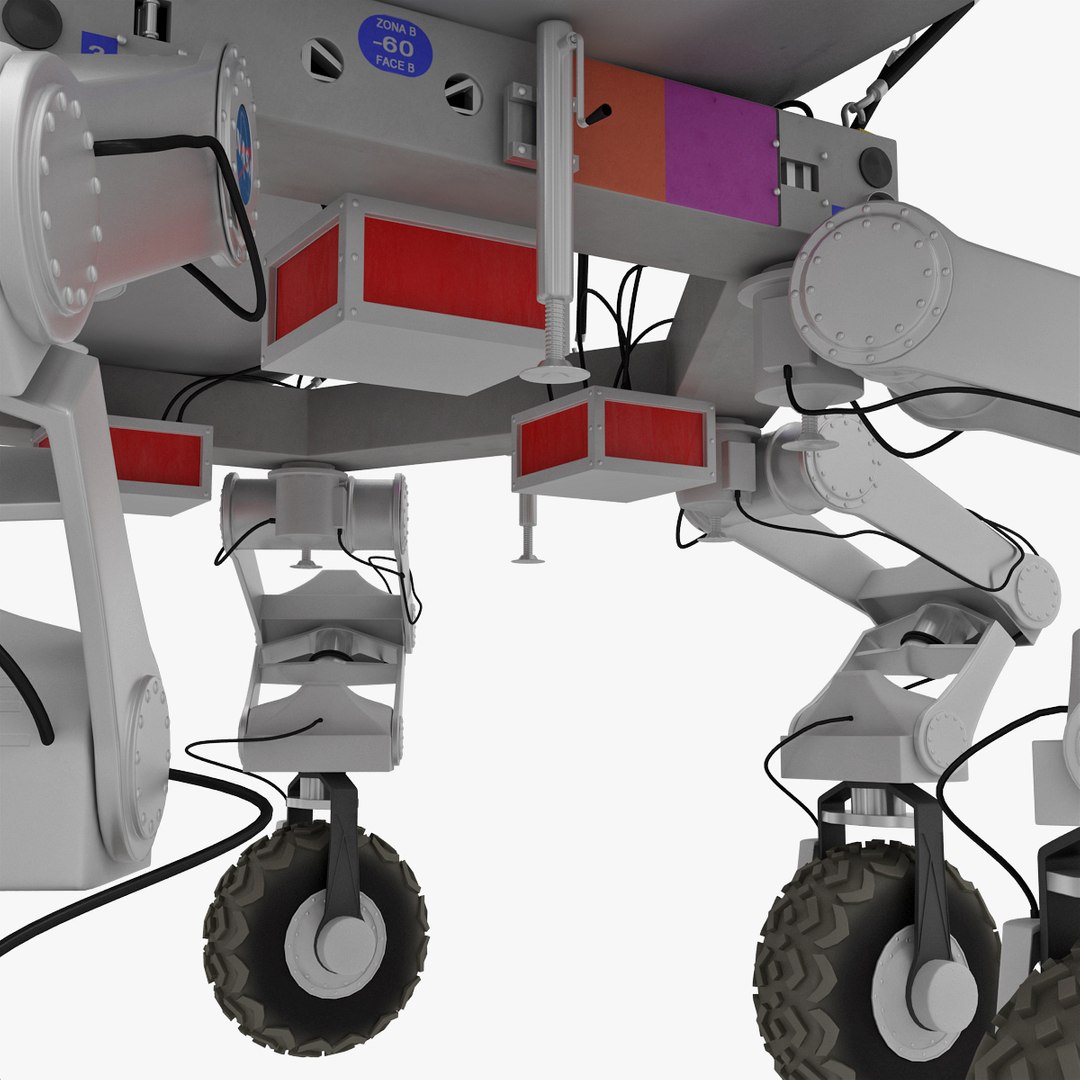 3d max nasa athlete robotic lunar rover