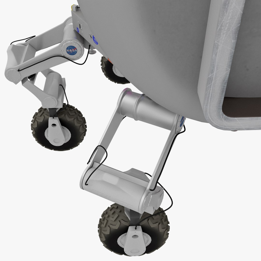 3d max nasa athlete robotic lunar rover