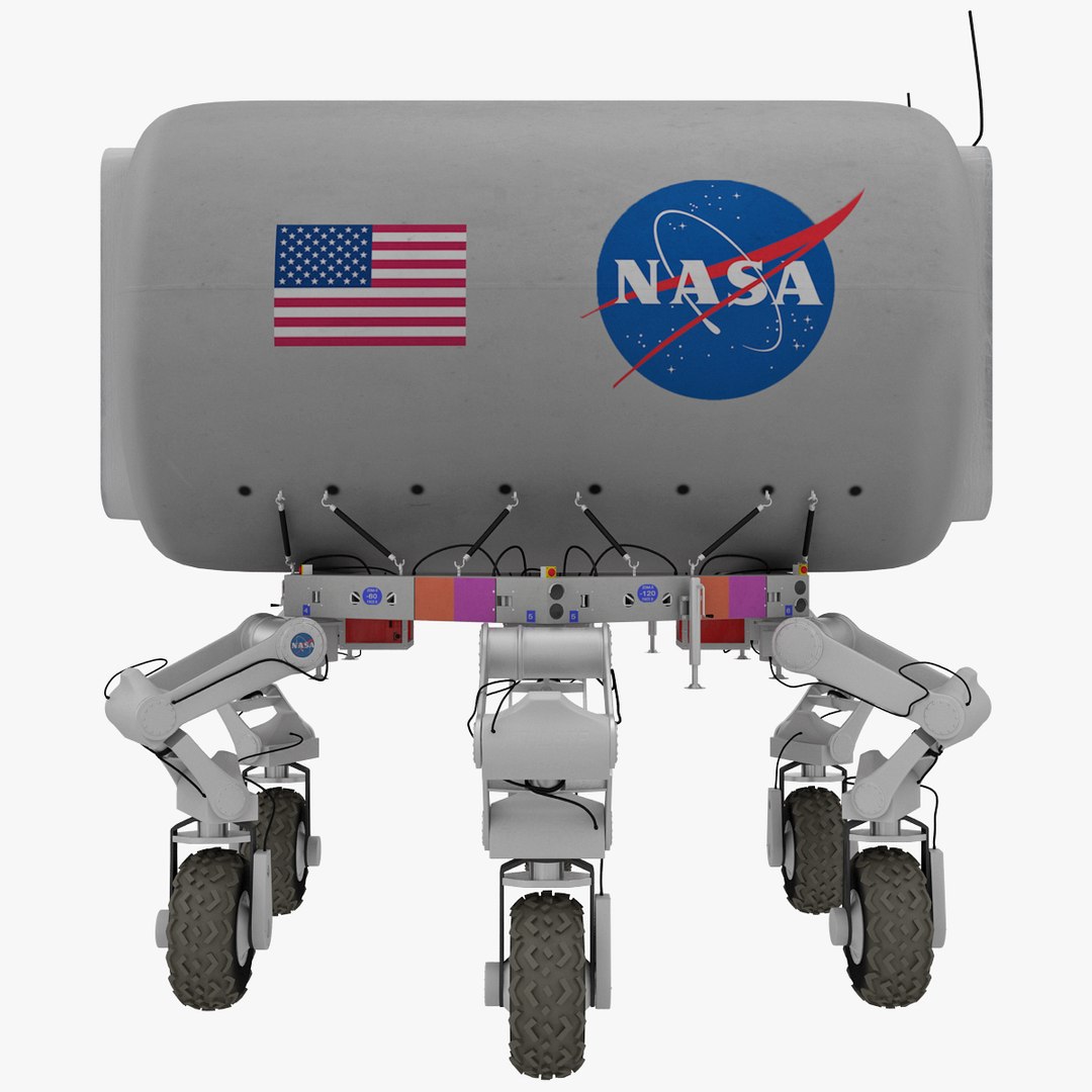 3d Max Nasa Athlete Robotic Lunar Rover