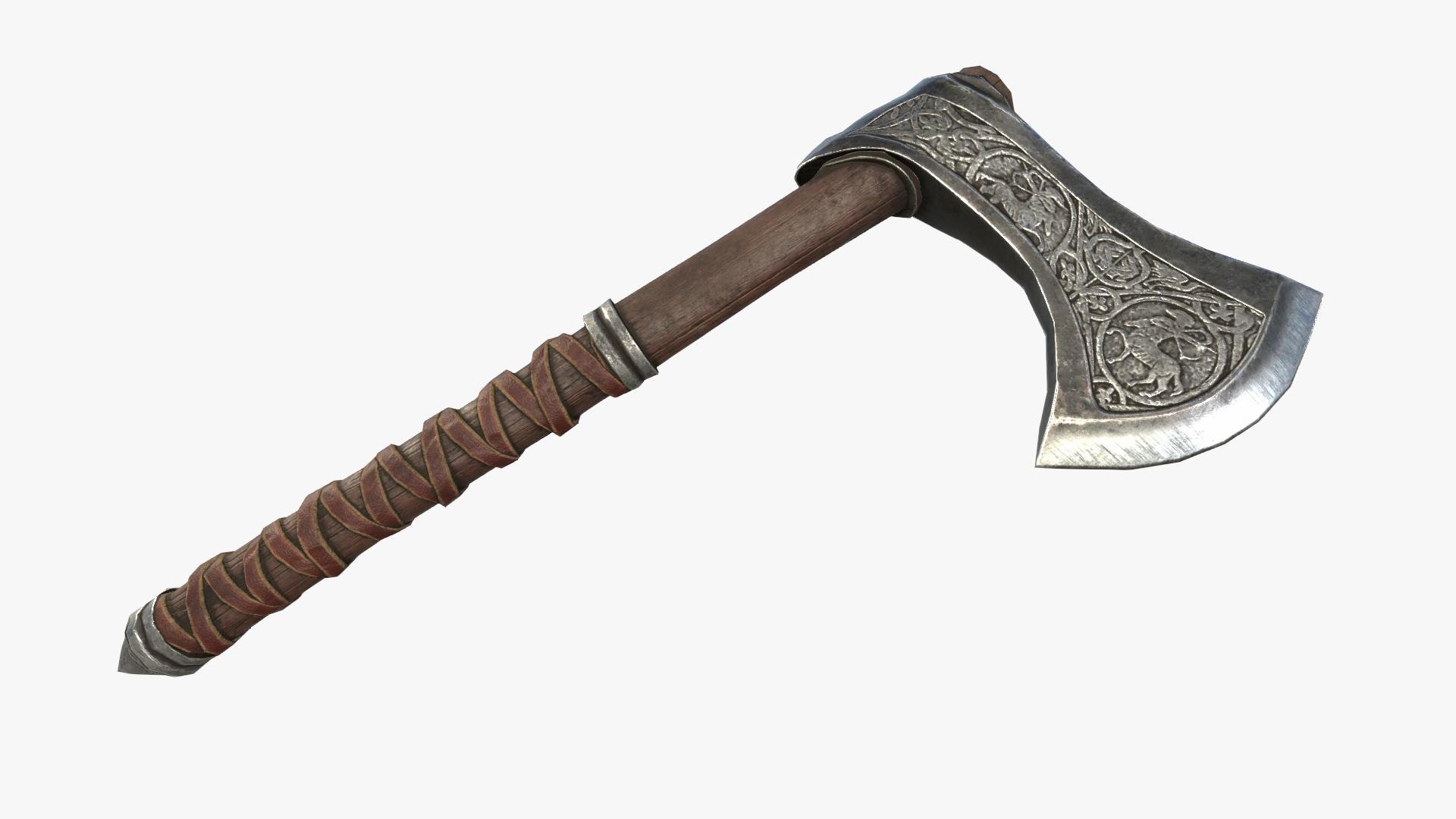 Fantasy Axe RPG Francisca Francesca Axe Throwing Broadaxe Broad Bearded ...