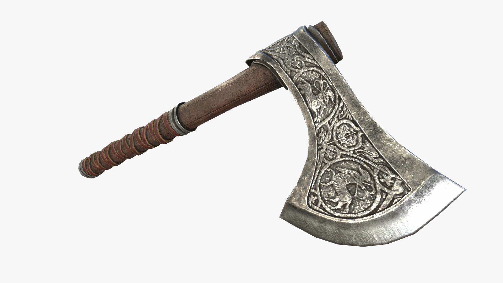 Fantasy Axe RPG Francisca Francesca Axe Throwing Broadaxe Broad Bearded ...