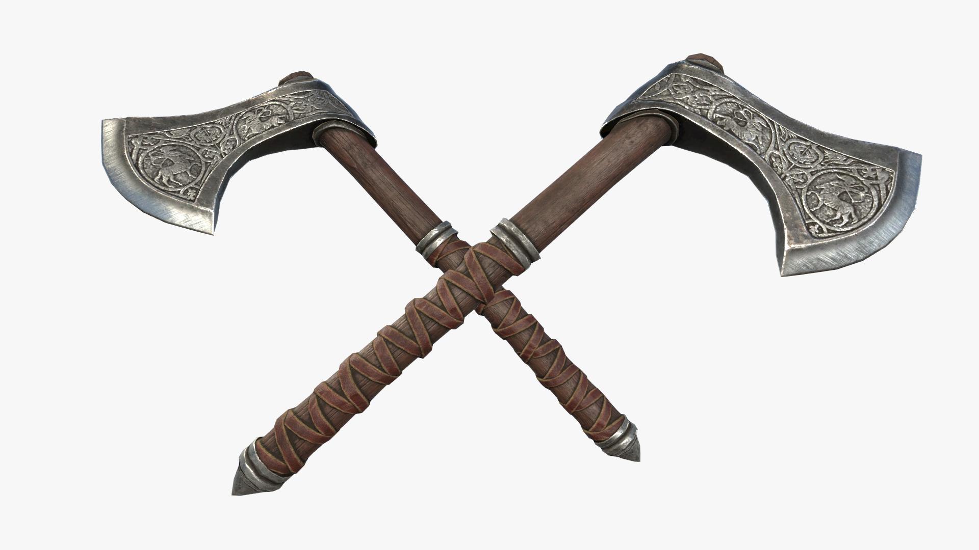 Fantasy Axe RPG Francisca Francesca Axe Throwing Broadaxe Broad Bearded ...