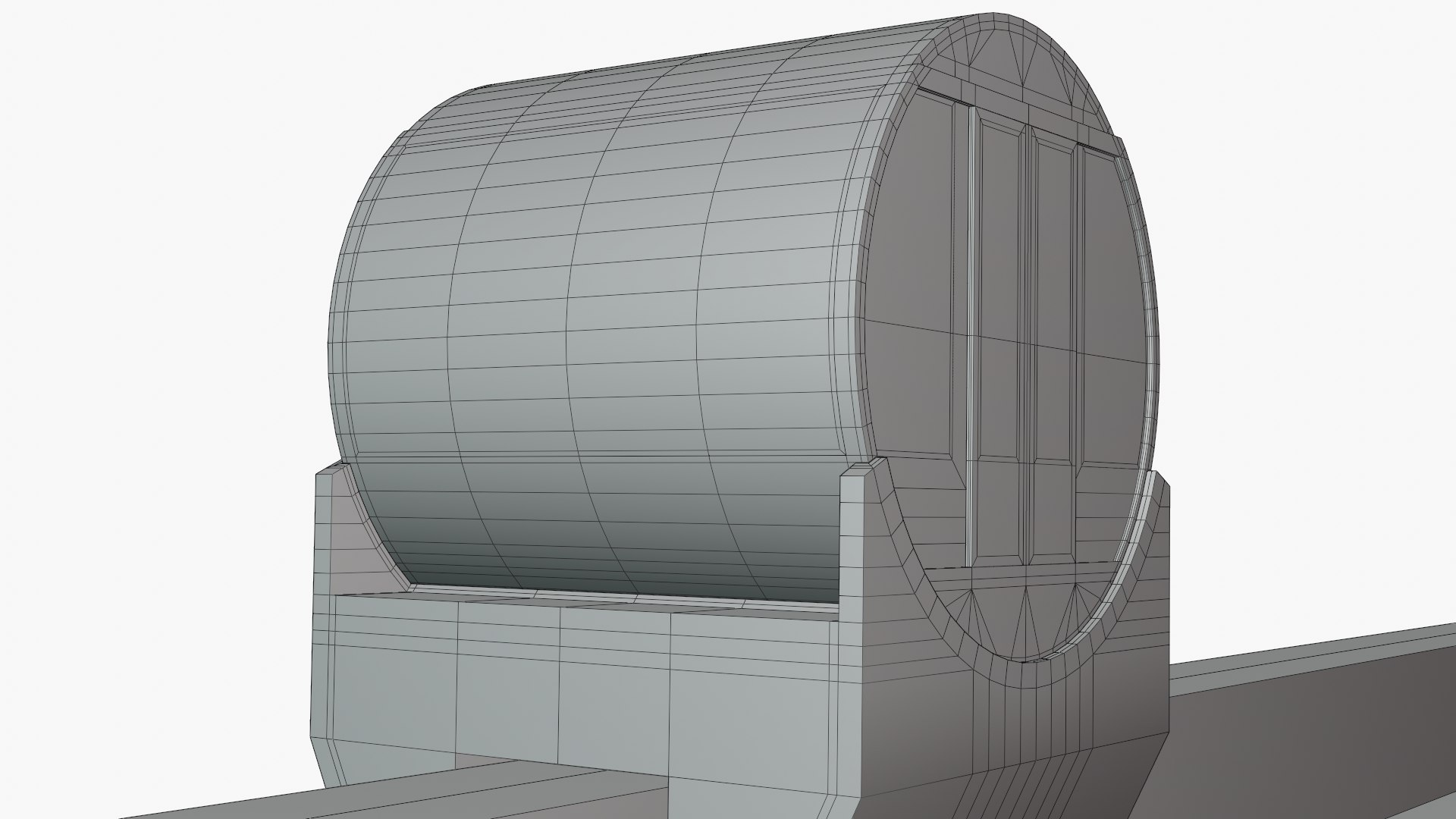 3D Monorail Train Pod Model - TurboSquid 1786239