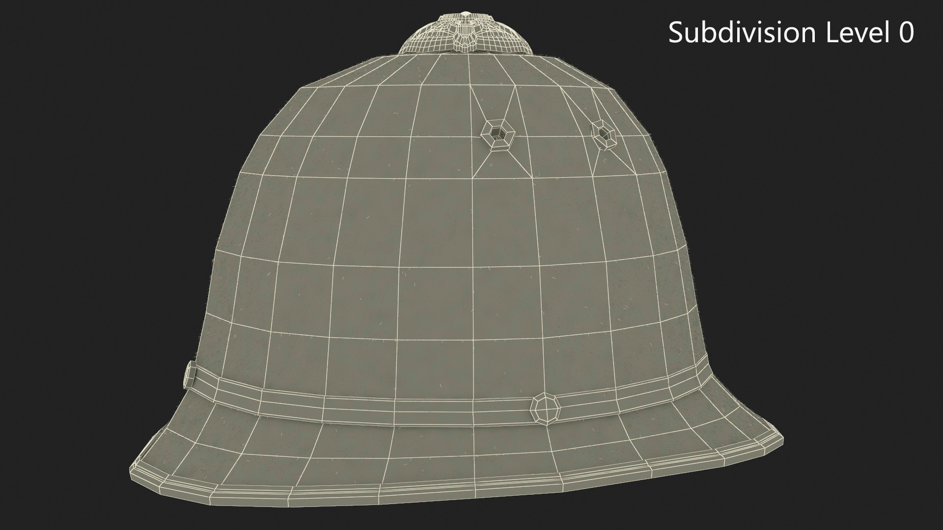 3D British Bobby Helmet Fur - TurboSquid 2215057