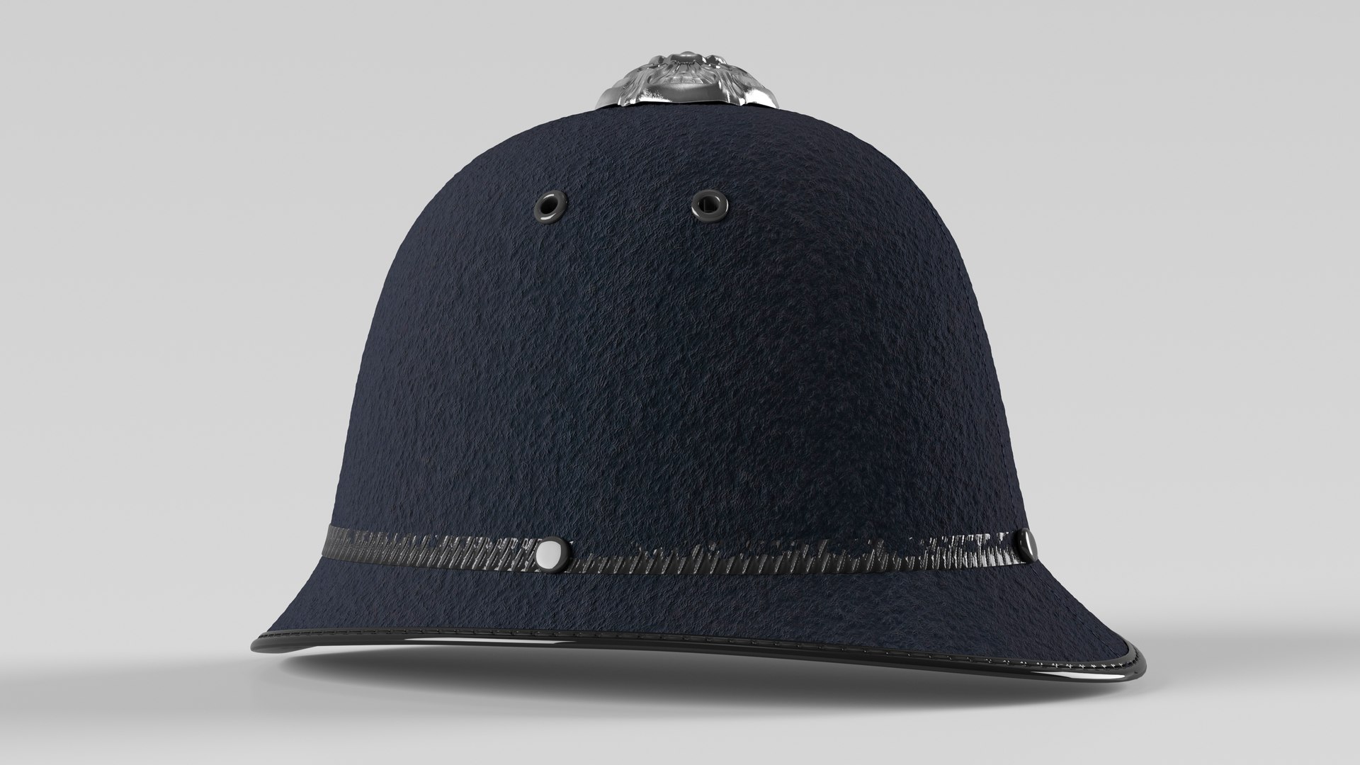 3D British Bobby Helmet Fur - TurboSquid 2215057