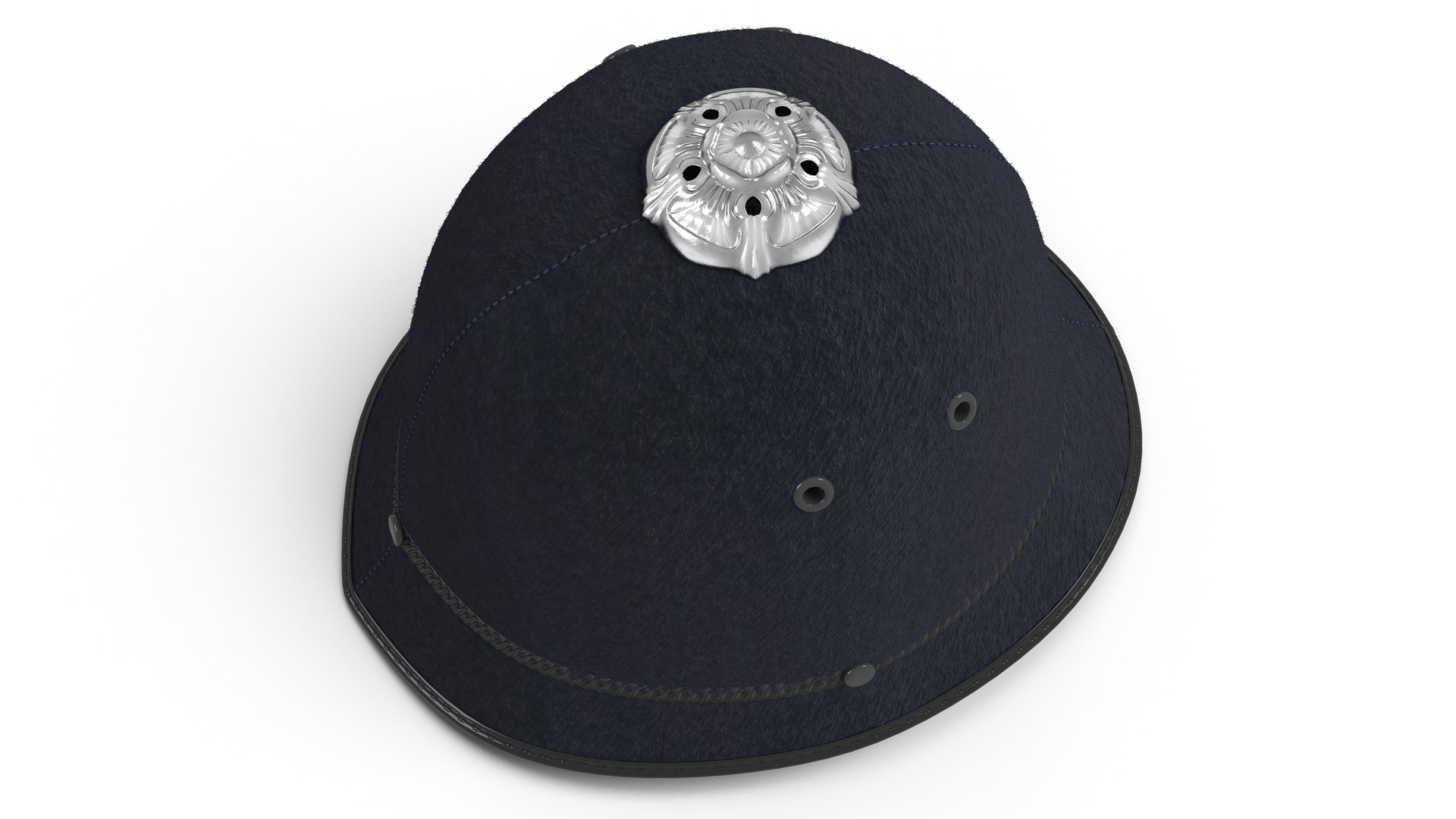 3D British Bobby Helmet Fur - TurboSquid 2215057