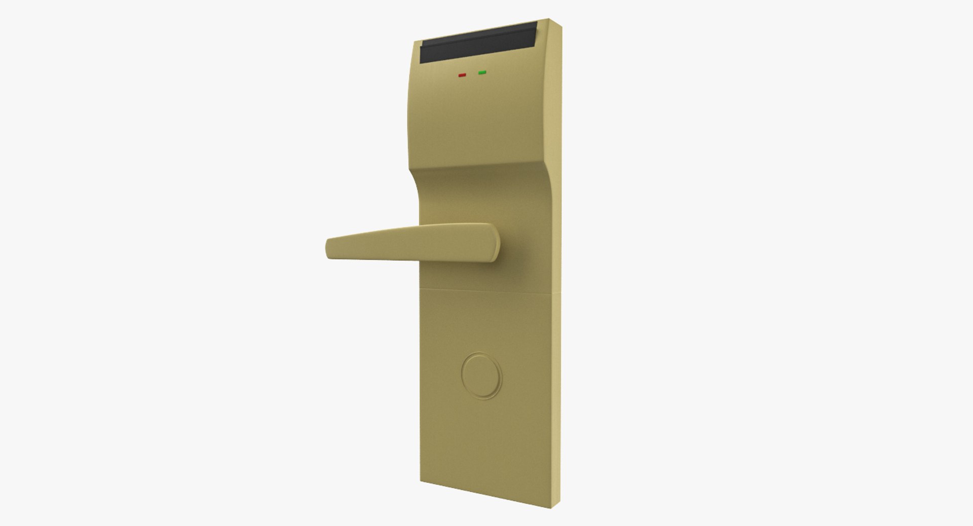 3D Hotel Door Handle - TurboSquid 1313436