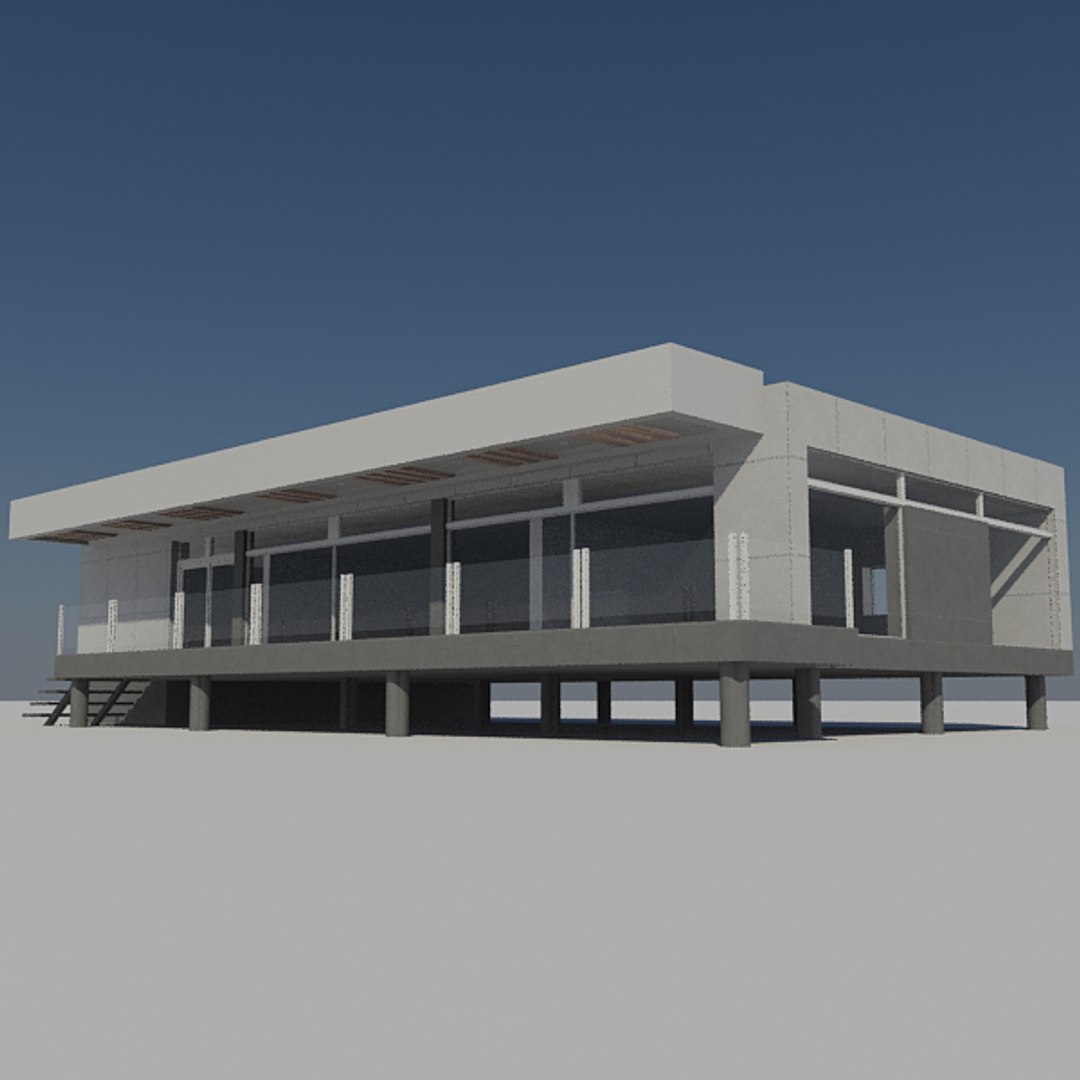 3d - Futuristic Housing 5