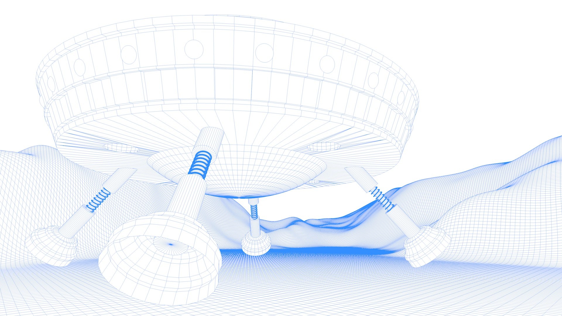 3D Space Ship Model - TurboSquid 1936355