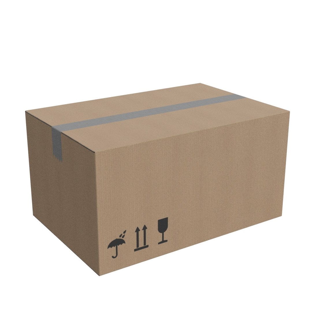 Cardboard Box 3D Model - TurboSquid 1504522
