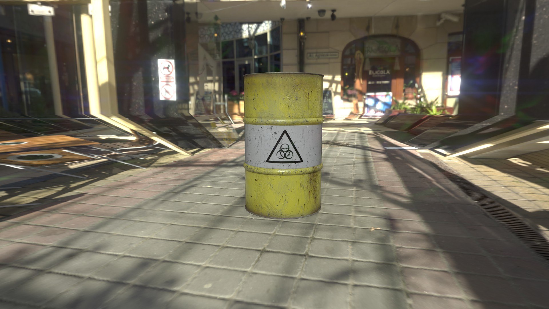3D Model Toxin Barrel - TurboSquid 1975852