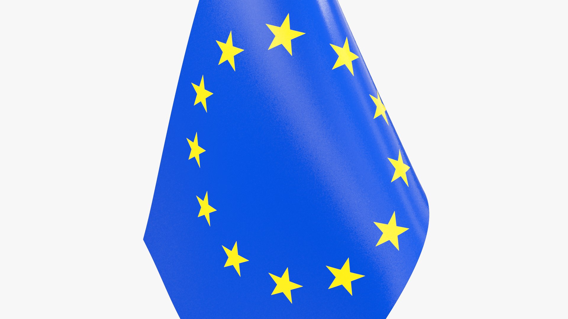 3D Flag Of Europe V8 Model - TurboSquid 1873065