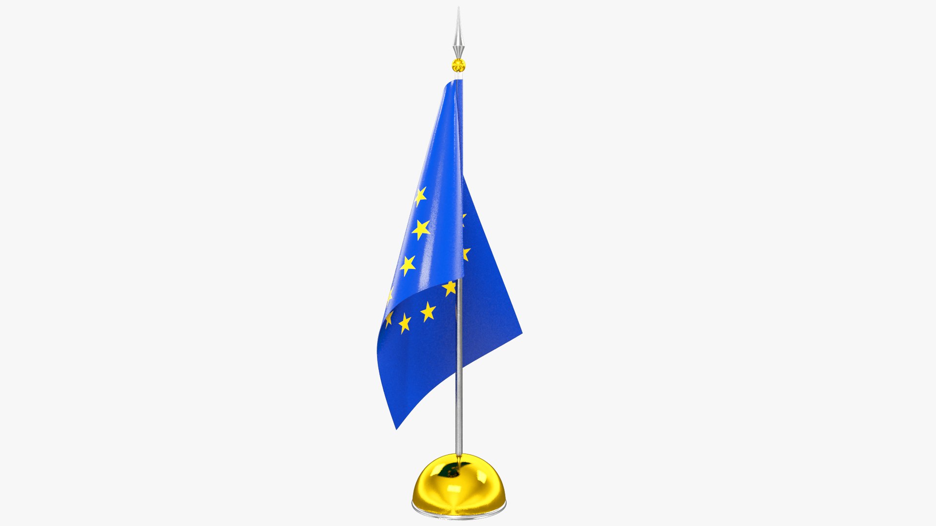 3D Flag Of Europe V8 Model - TurboSquid 1873065