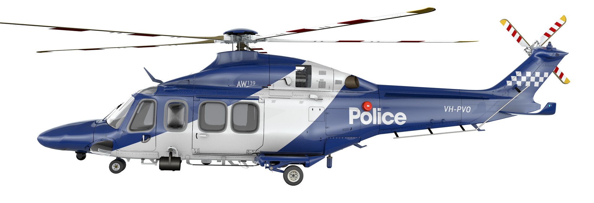AW139 VIKTORIA POLICE L2134 3D Model - TurboSquid 2234077