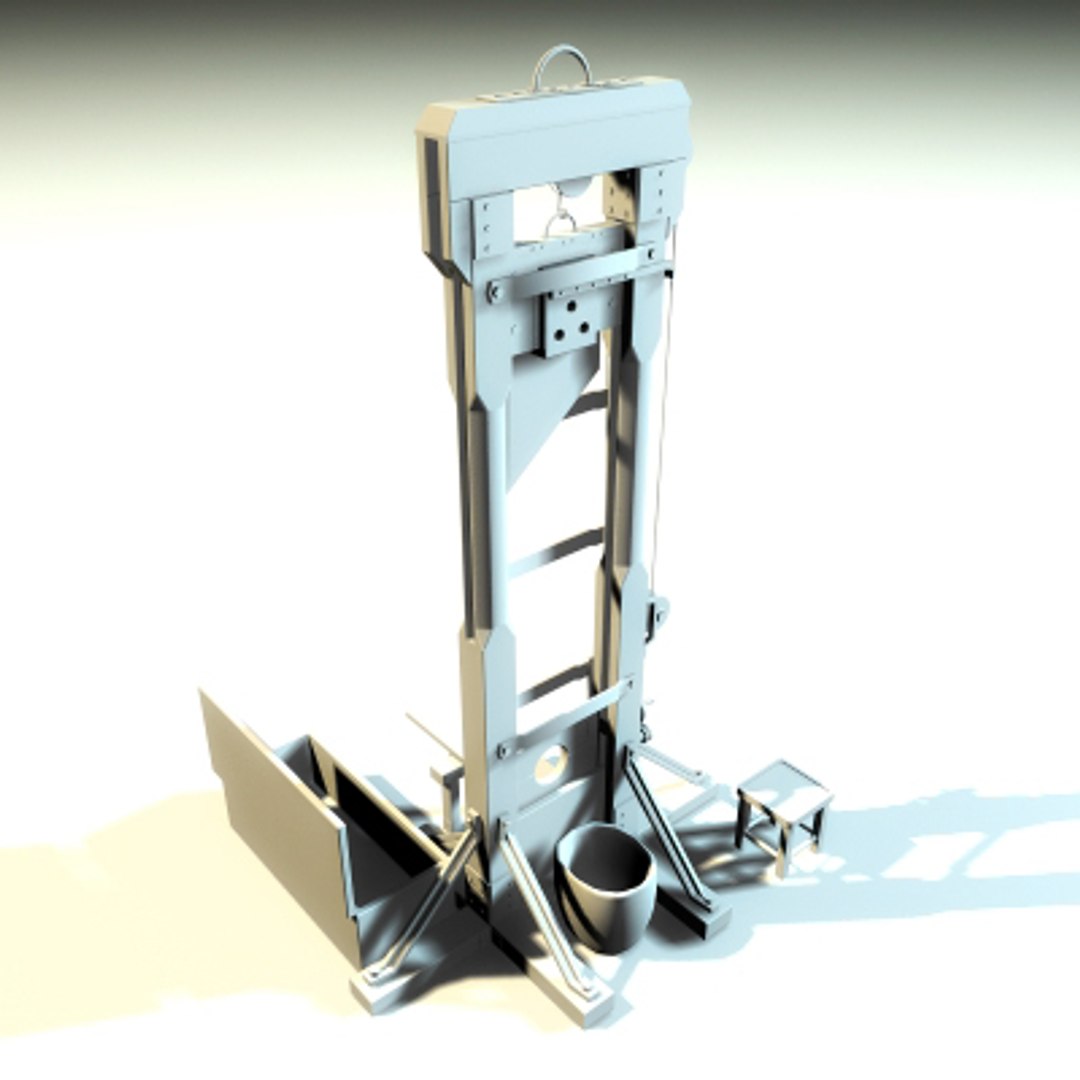 Guillotine 3d Model