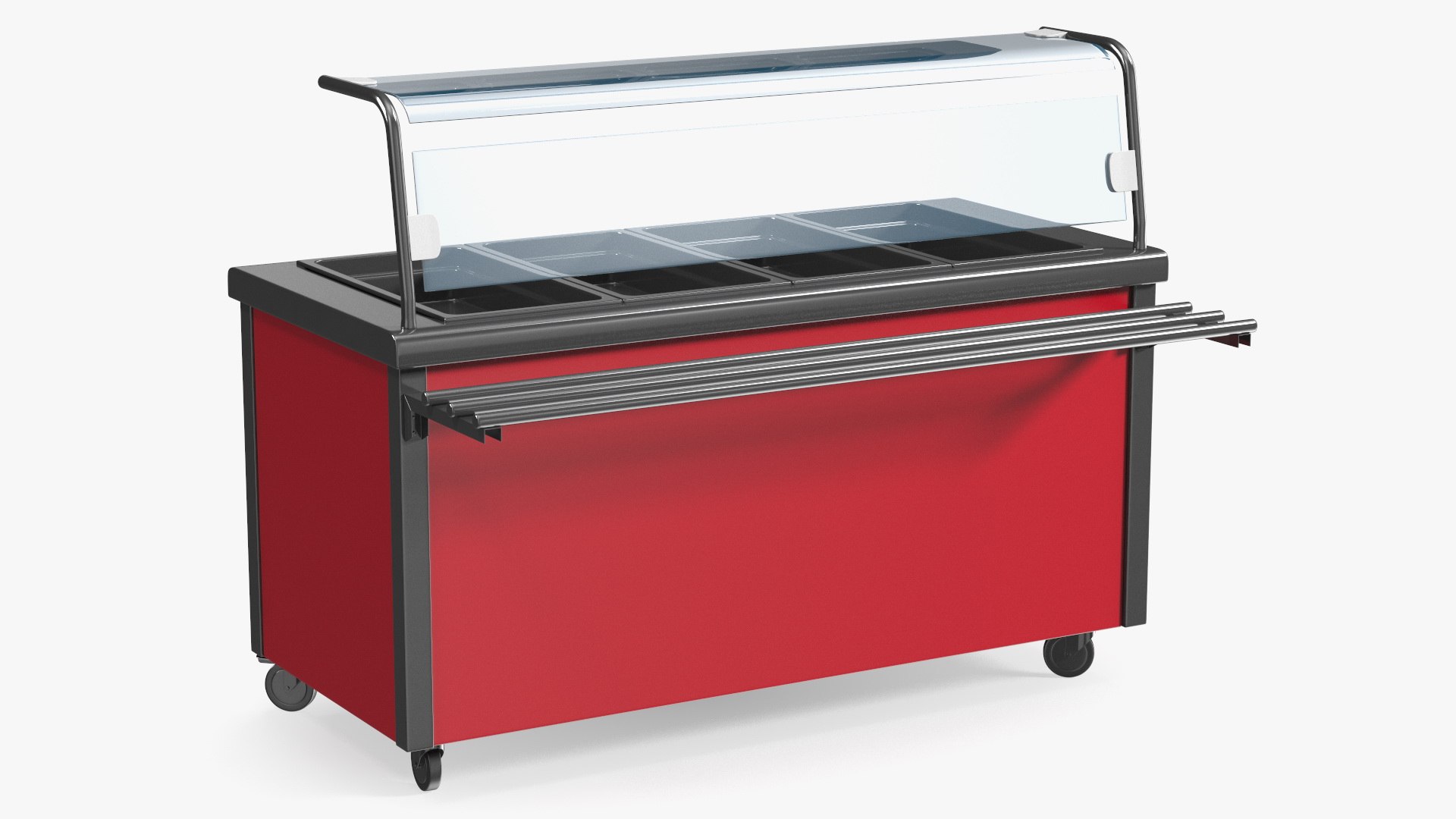 Counter Cooled Self Service Line model - TurboSquid 2058167