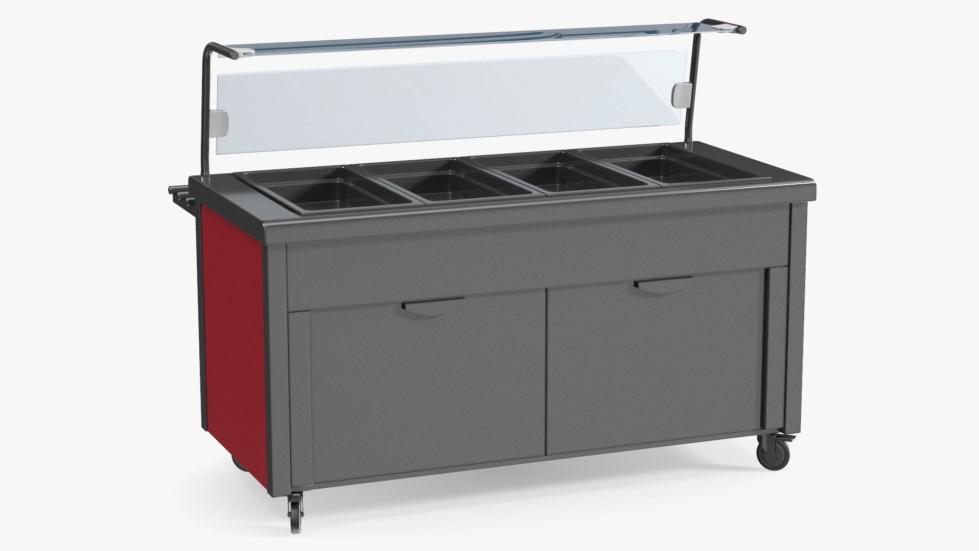 Counter Cooled Self Service Line model - TurboSquid 2058167