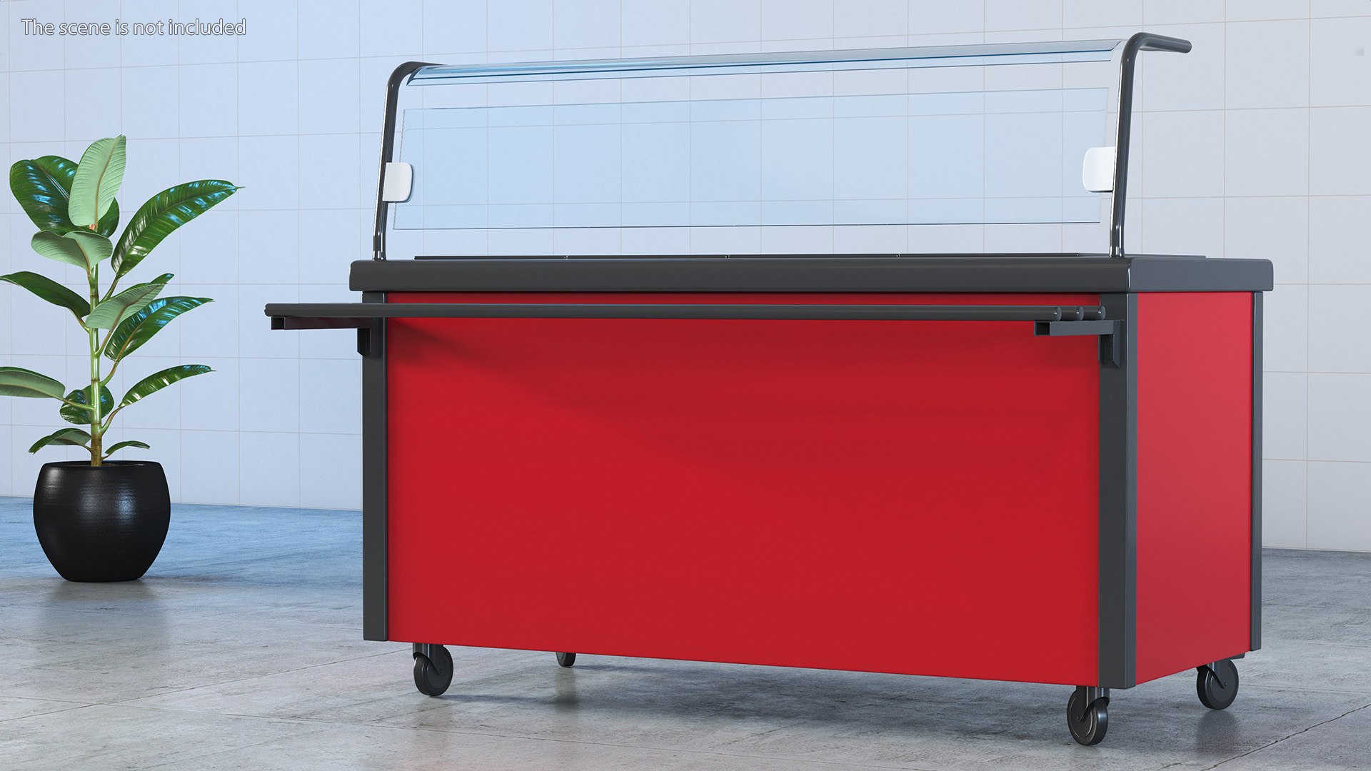 Counter Cooled Self Service Line Model - TurboSquid 2058167