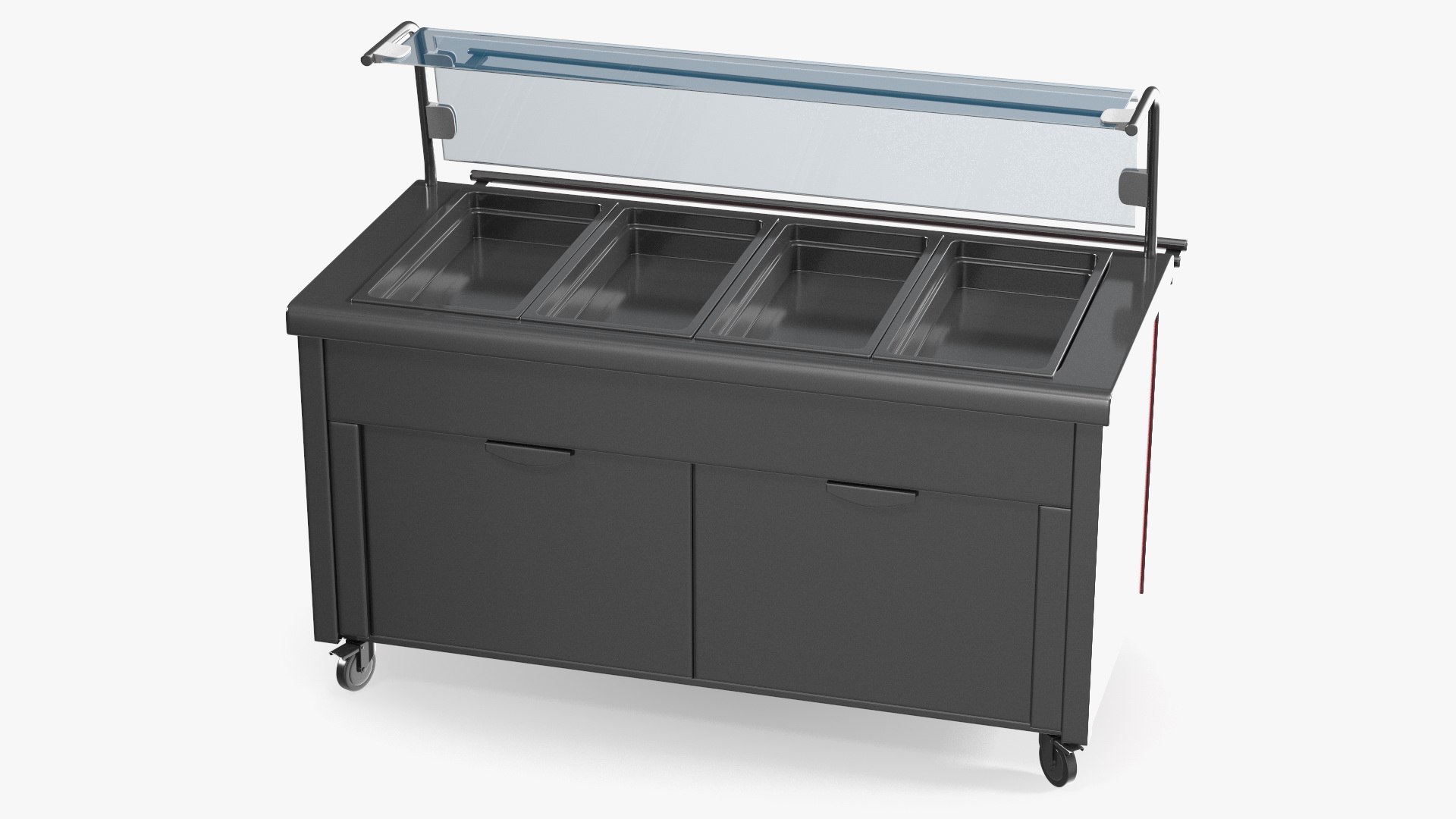 Counter Cooled Self Service Line model - TurboSquid 2058167