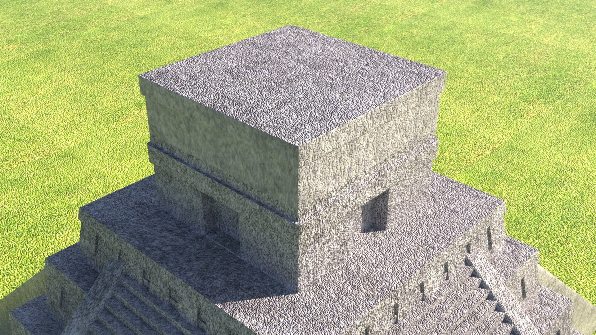 Chichen Itza Pyramid model - TurboSquid 1919116