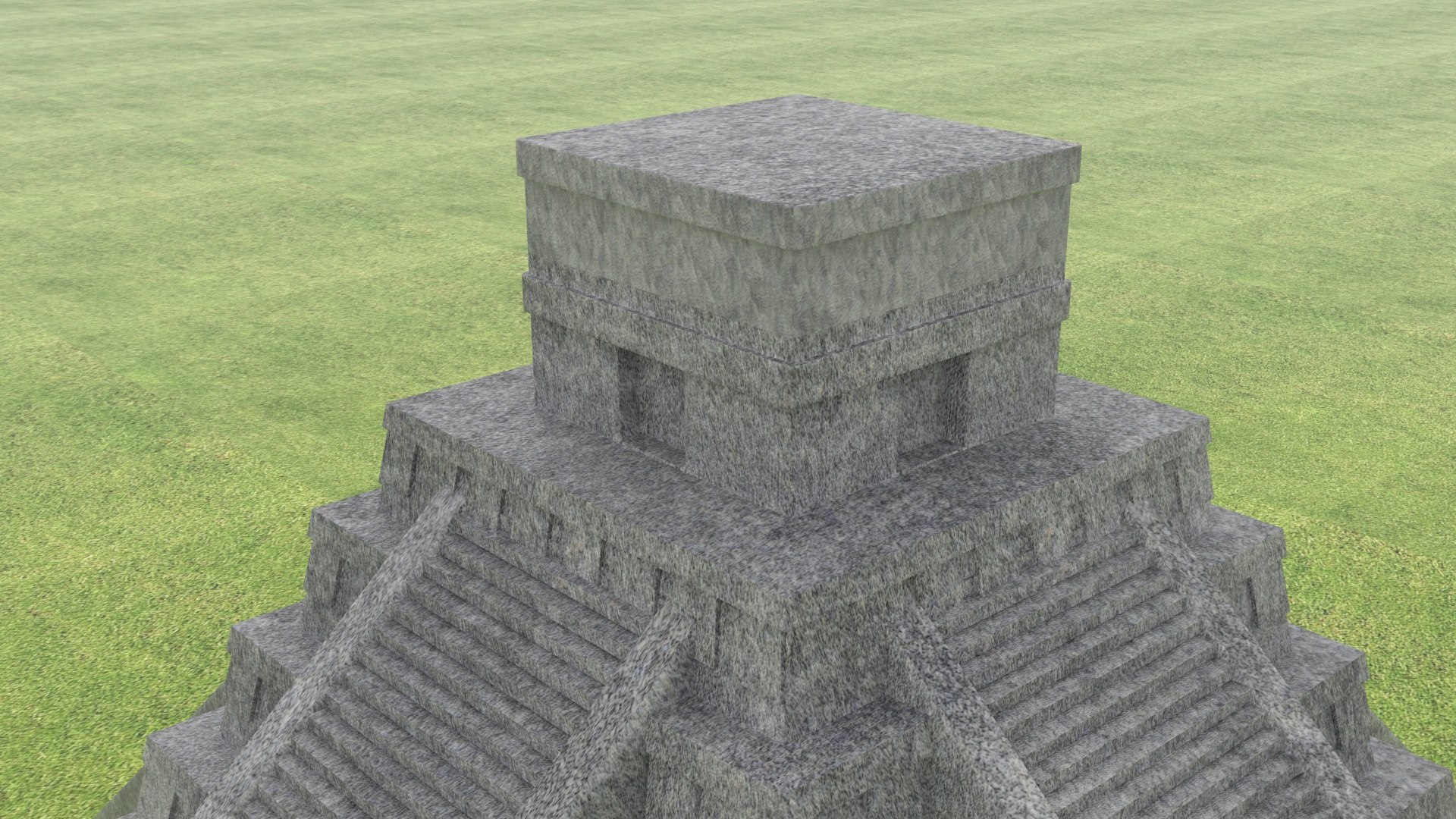 Chichen Itza Pyramid model - TurboSquid 1919116