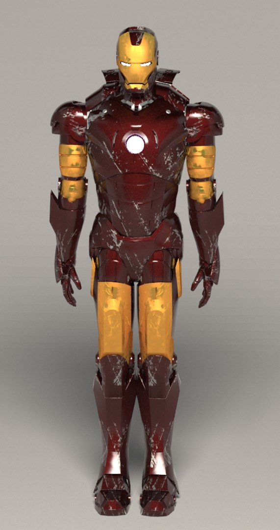 3D Iron Man Model - TurboSquid 1259087