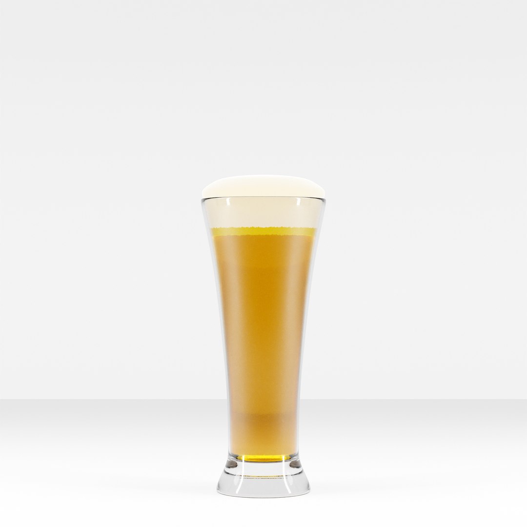 Beer Glass Vol 2 3D - TurboSquid 2052148