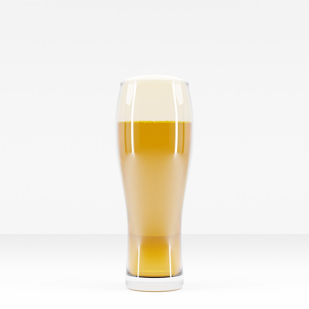 Beer Glass Vol 2 3D - TurboSquid 2052148