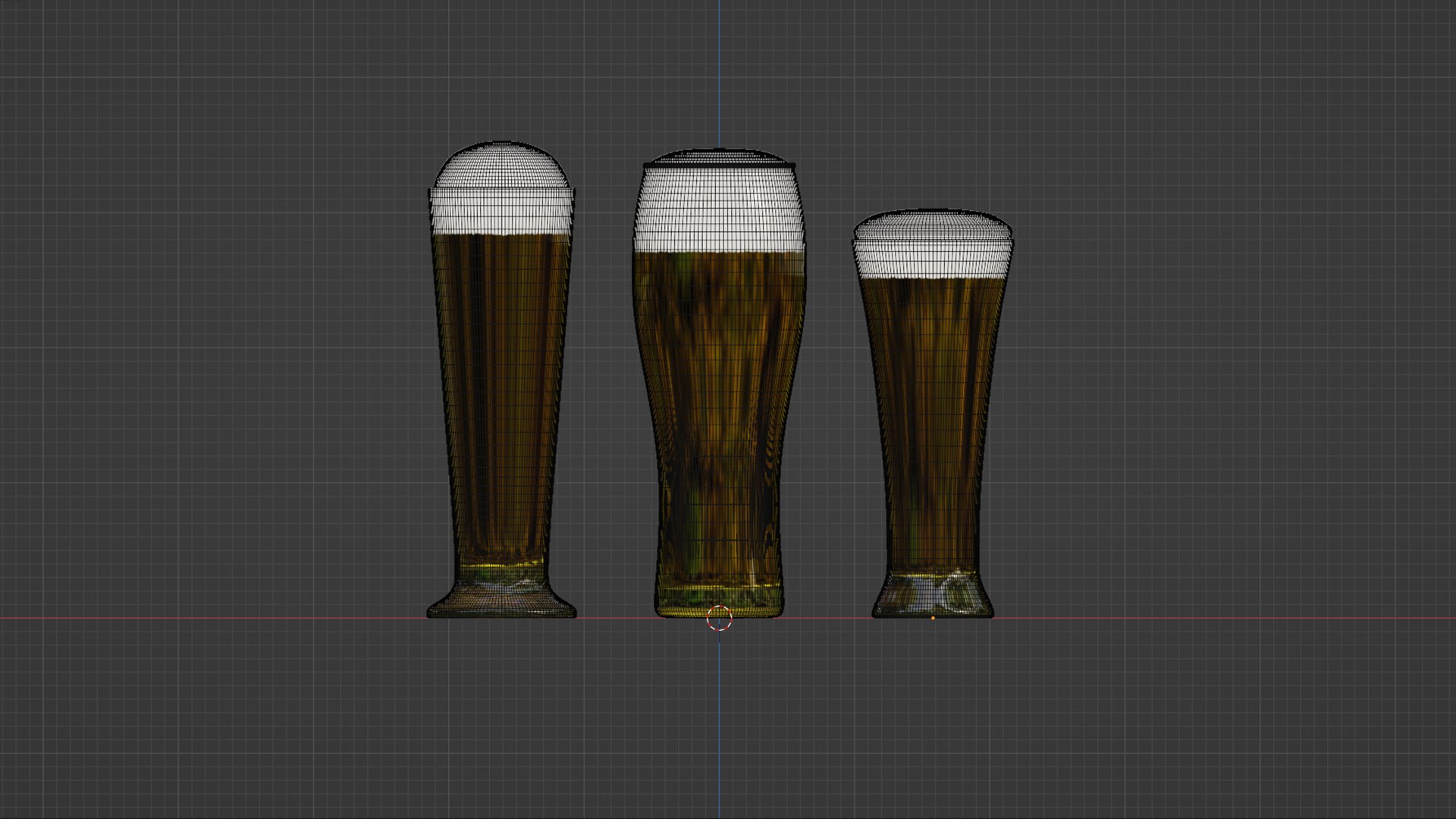 Beer Glass Vol 2 3D - TurboSquid 2052148