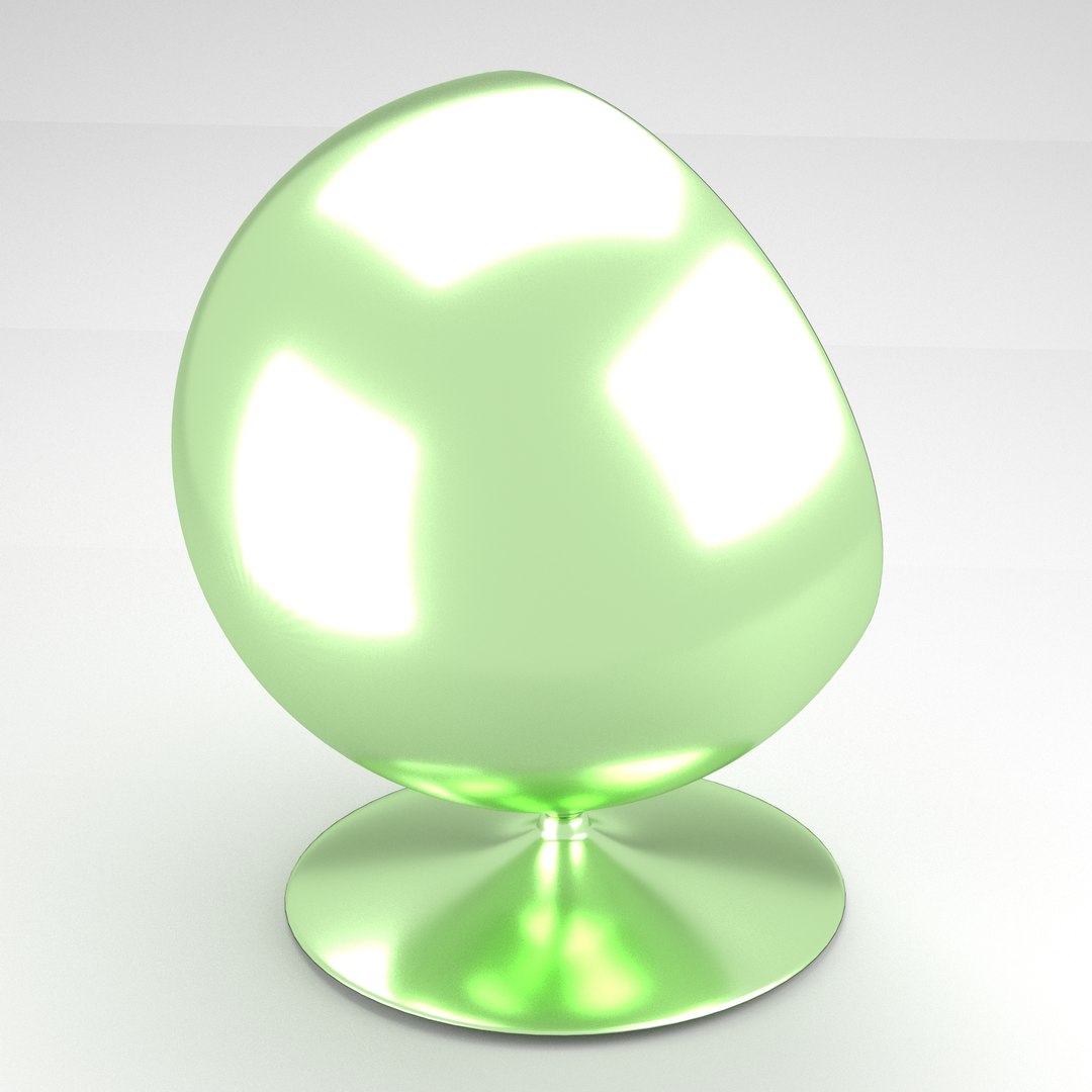 3d Model Spherical Modern Chair