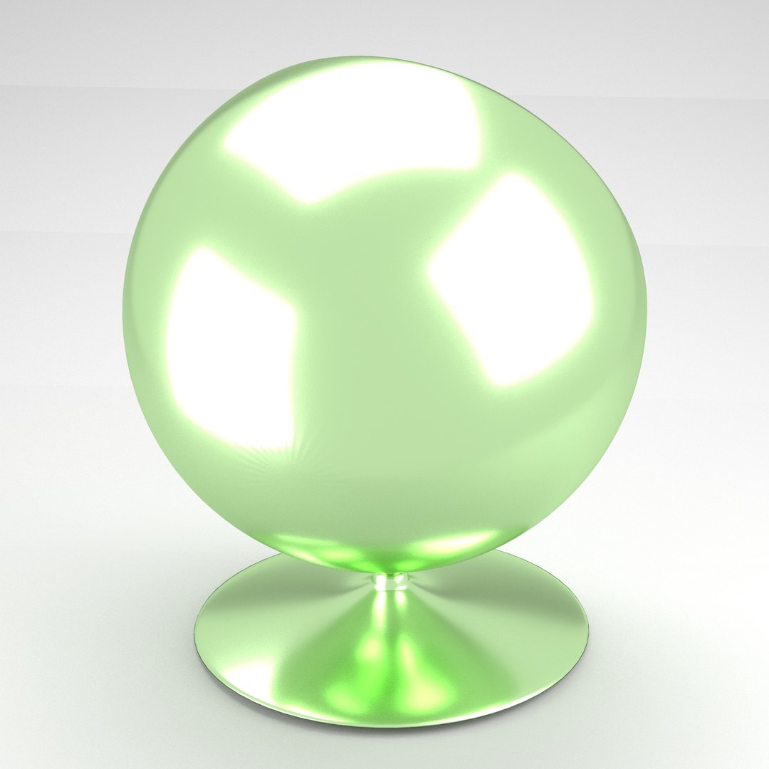 3d Model Spherical Modern Chair