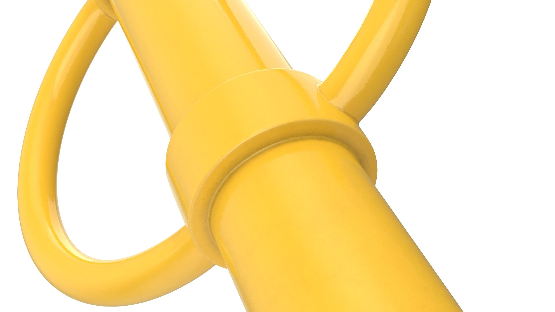 Outdoor Bike Rack Yellow Model - TurboSquid 2225195