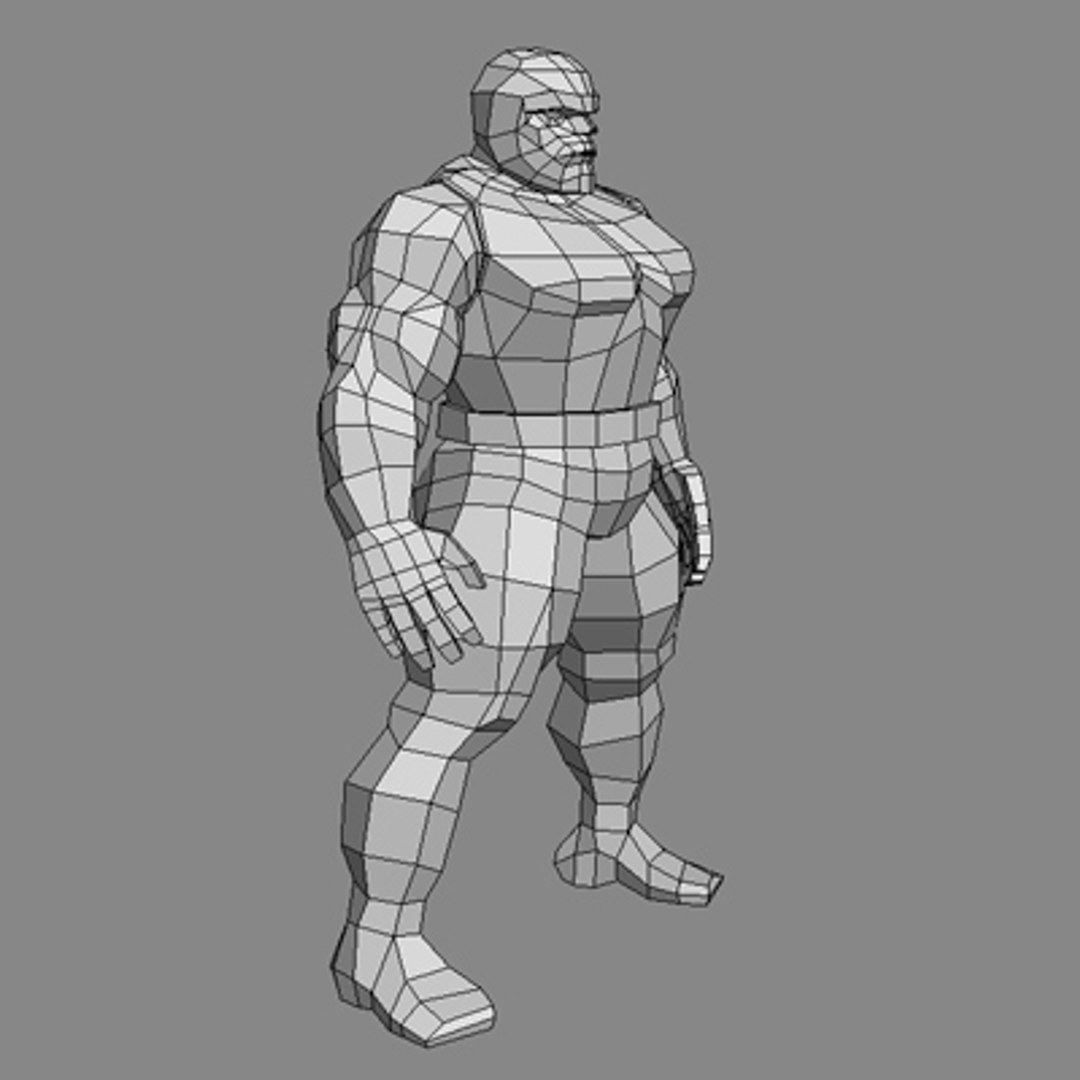 3d Model Comics Character