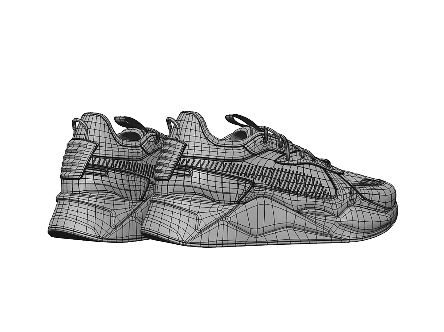 3D Puma Sneakers Model - TurboSquid 2114368