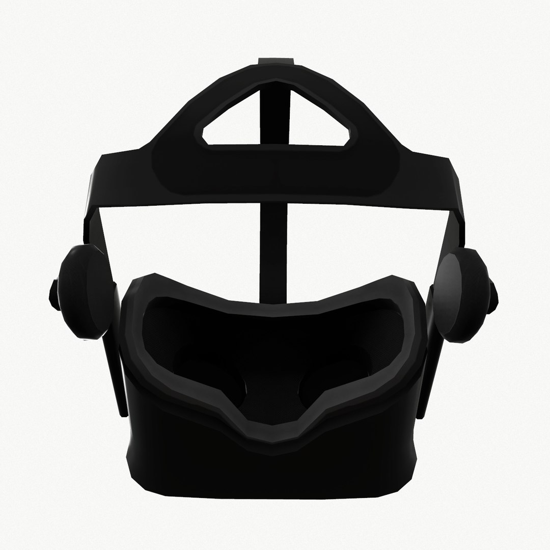 3d model of oculus rift headset