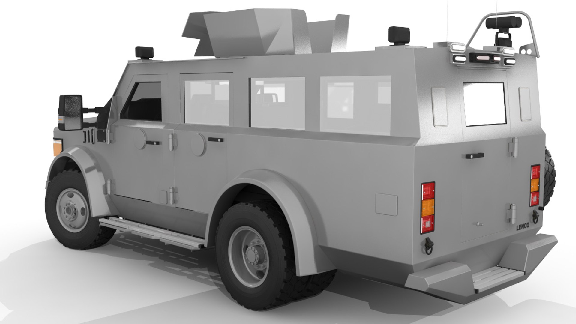 3D BearCat Tactical SUV - TurboSquid 1847509
