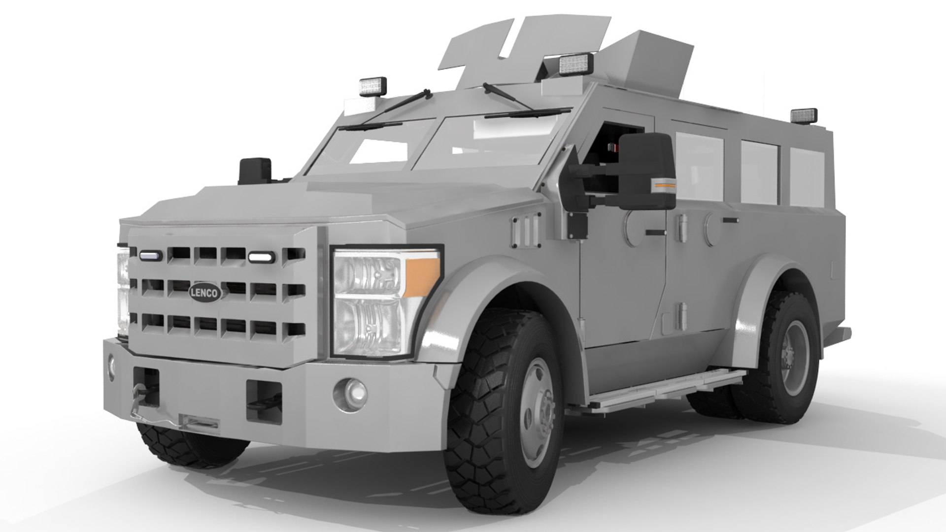 3D BearCat Tactical SUV - TurboSquid 1847509