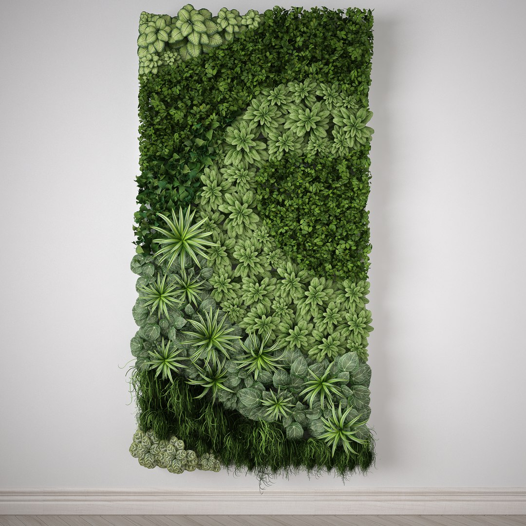 3d Model Vertical Garden Meters Modul