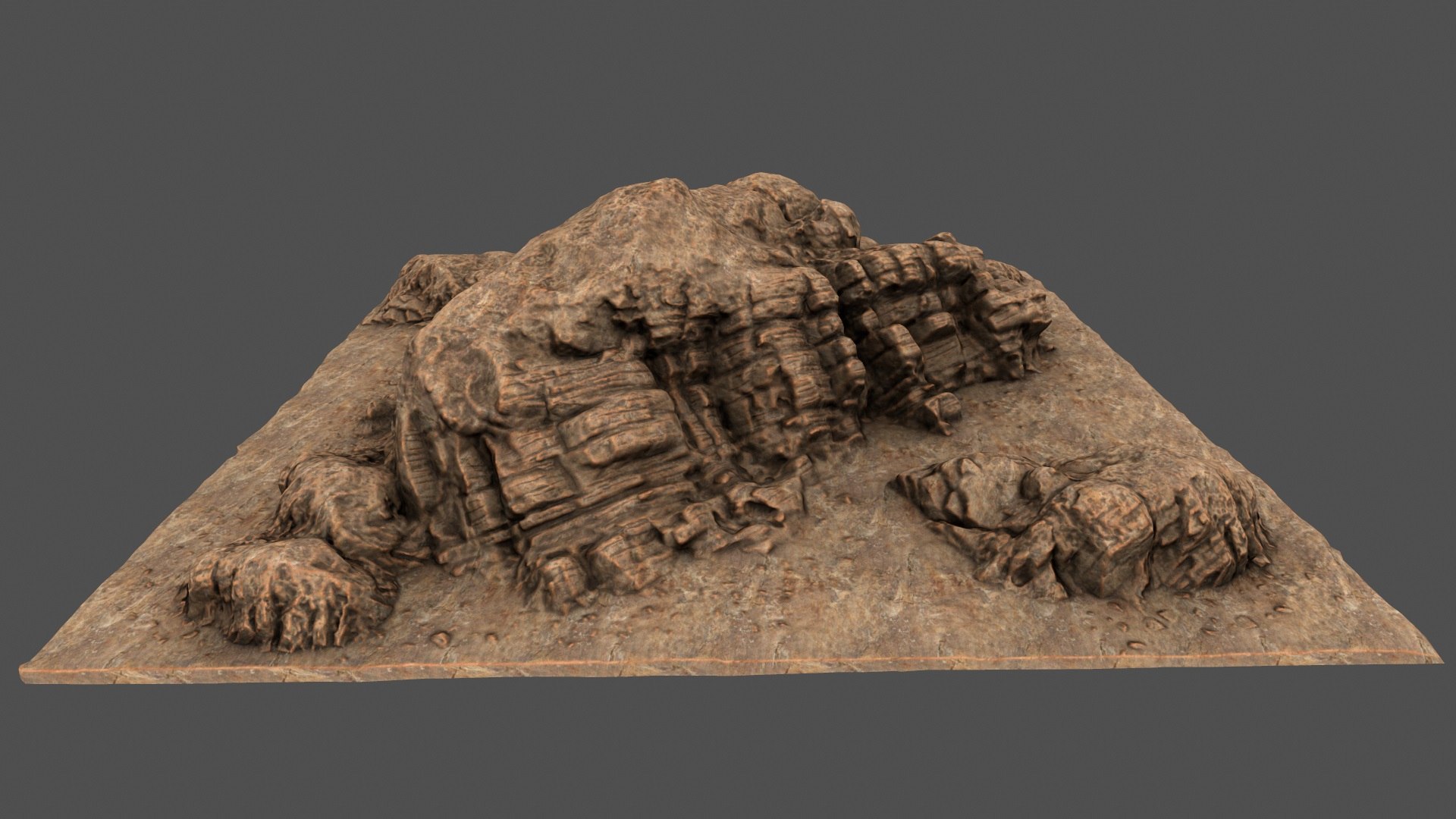 Desert Rock 3D Model - TurboSquid 1269297