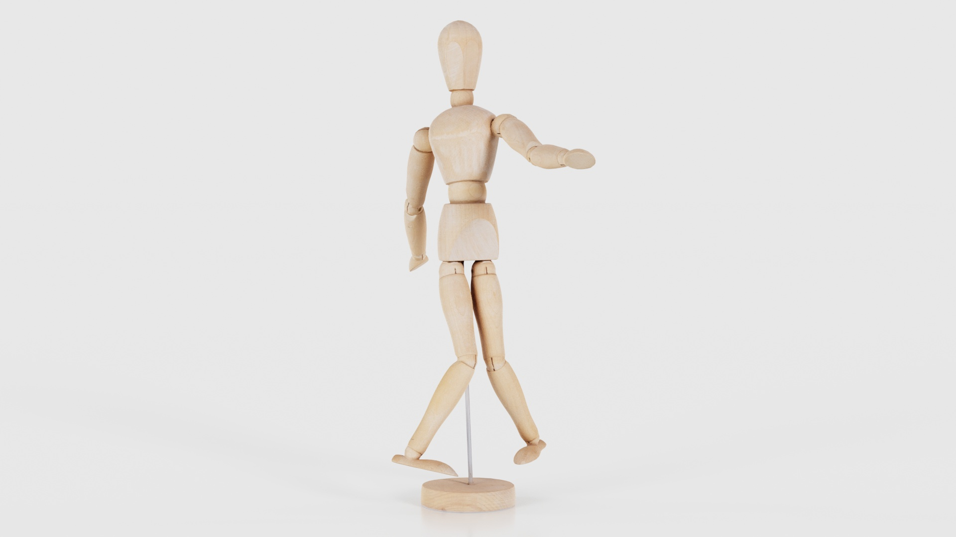 Wooden Mannequin Pose 15 Remastered 3D Model - TurboSquid 2363589