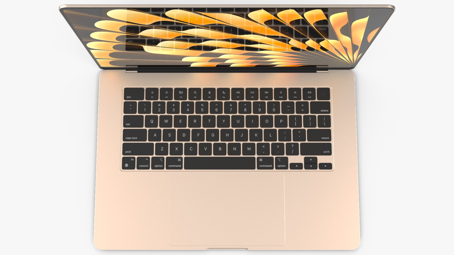 Apple MacBook Air 15 Inches Starlight 3D Model - TurboSquid 2111550