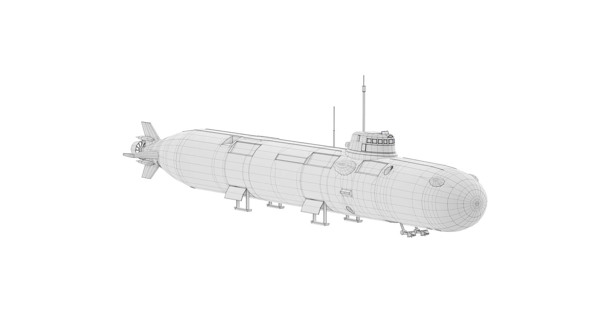 Losharik AS-31 Submarine 3D - TurboSquid 1849216