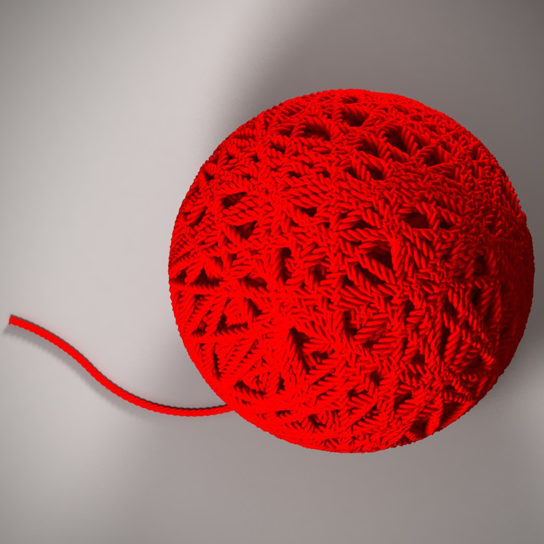 Ball String 3d Model